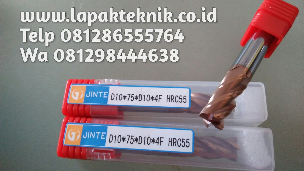 Jual Endmill Dia D10*75*D10*4F JINTE | Lapak Teknik