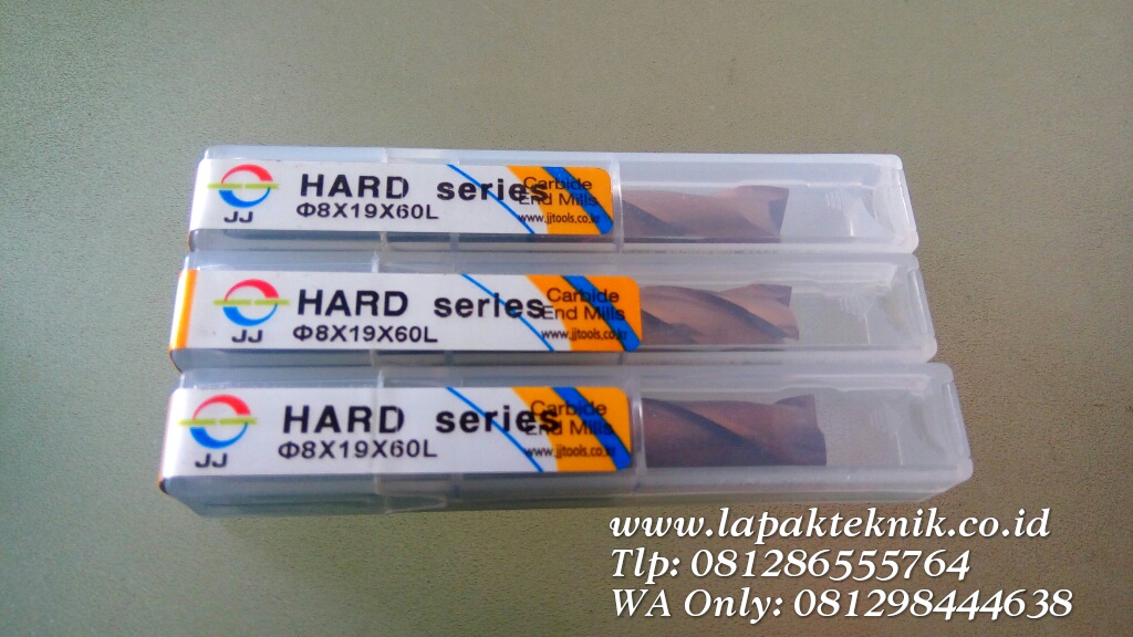 Jual End Mill Hard Series Ø8 – JJ Tools | Lapak Teknik