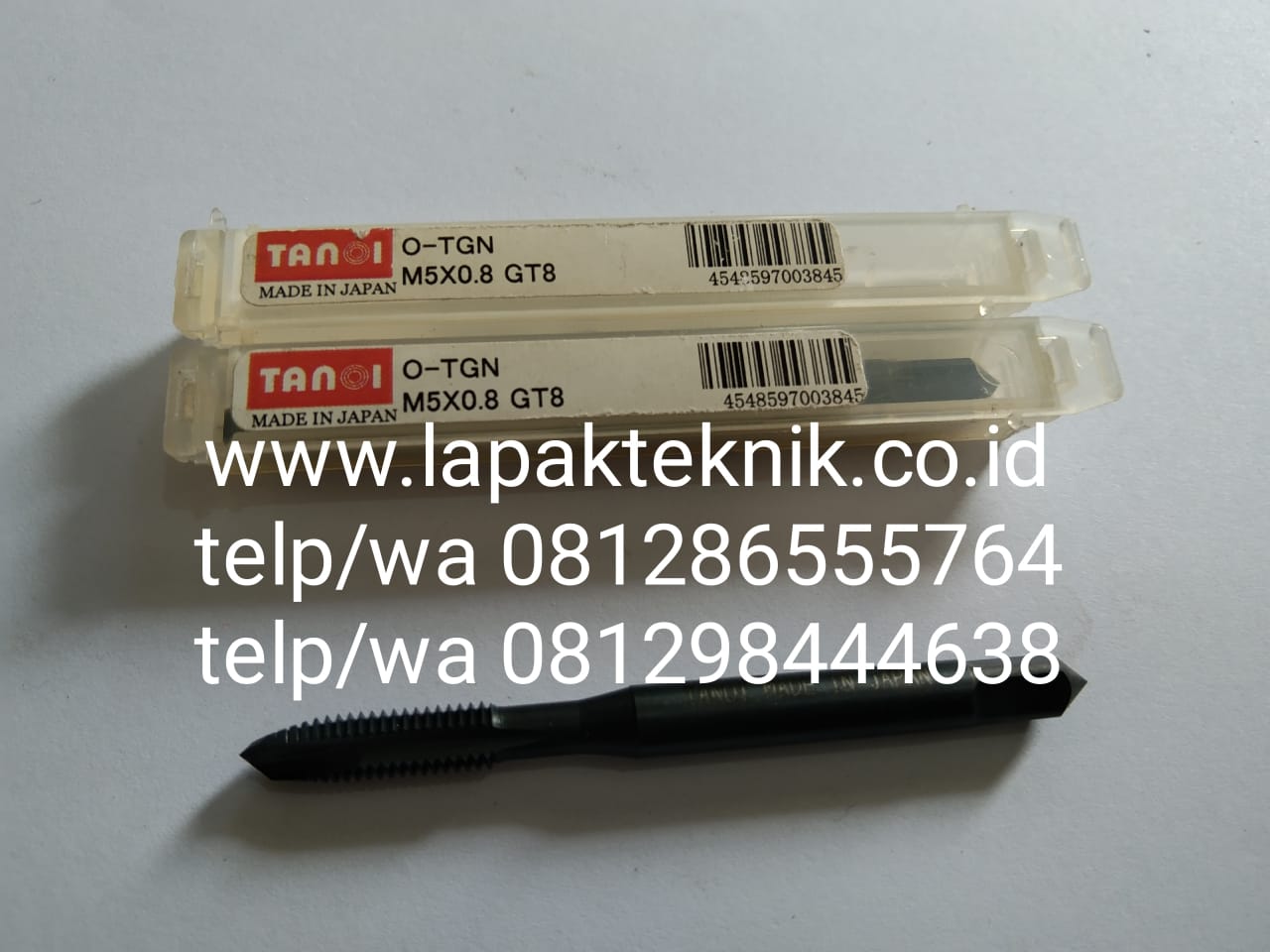 Jual Tap Mesin HSS Tanoi M5 x 0.8 GT8 | Lapak Teknik
